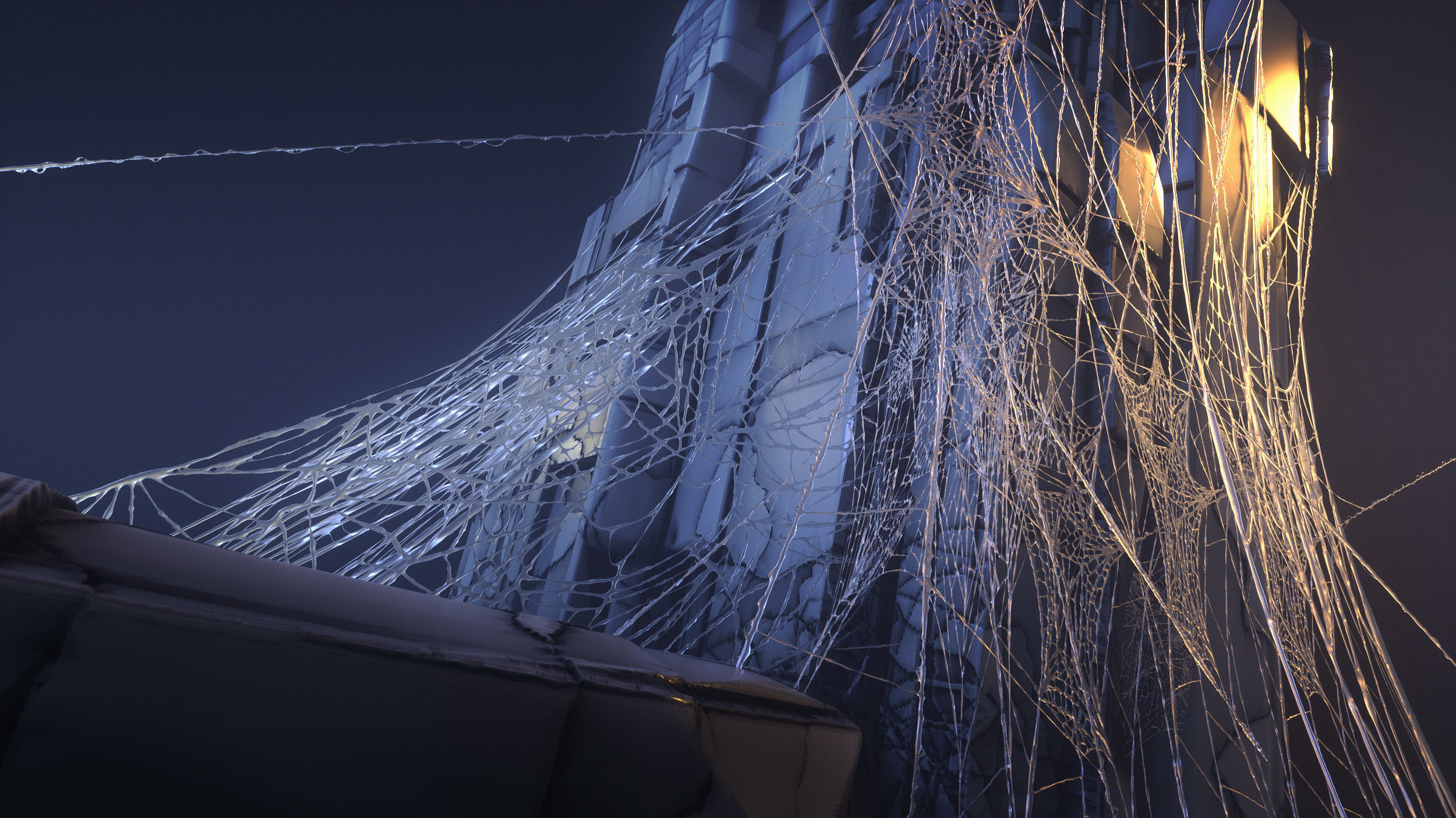 12 Cobwebs 3D models with tutorial for Blender and Zbrush 3D model ...