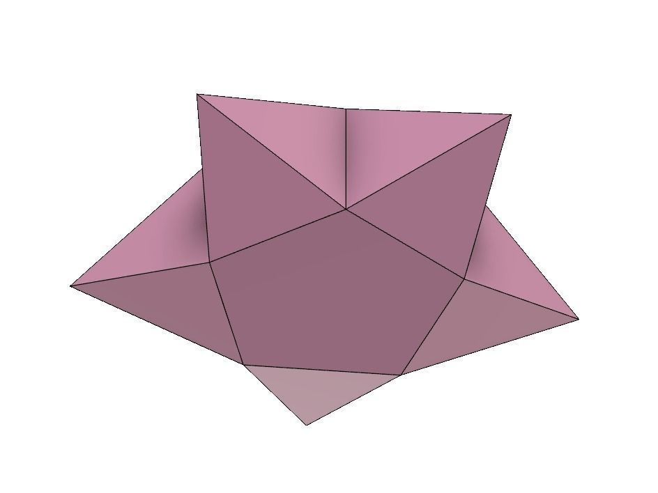 Origami Star Box 3D model 3D printable | CGTrader