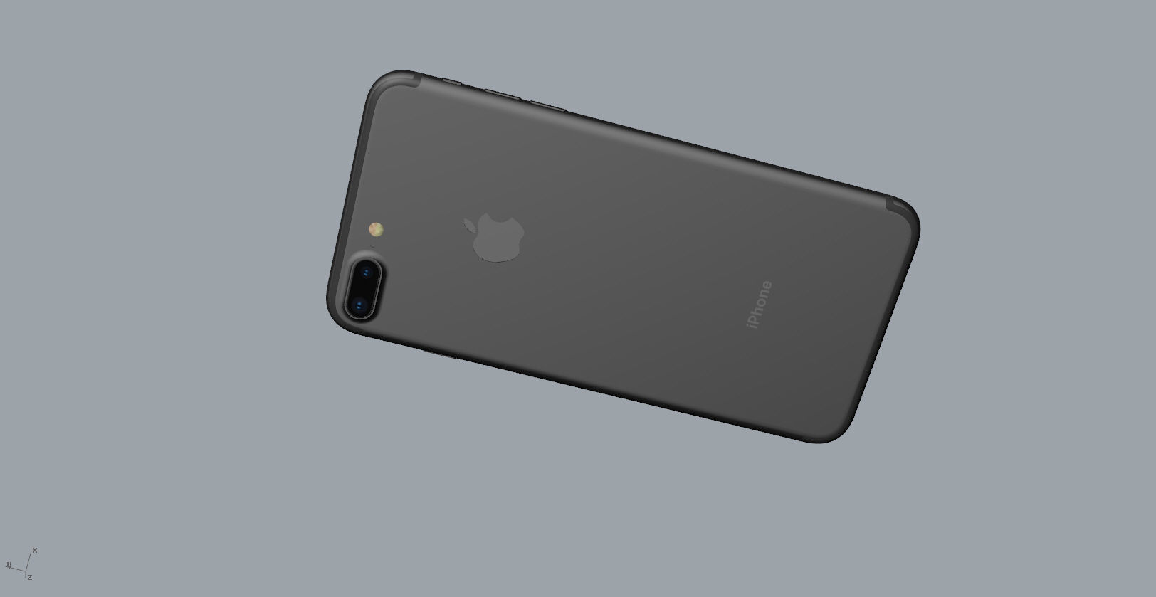Realistic iphone 7 PLUS production 3D model 3D model 3D printable ...