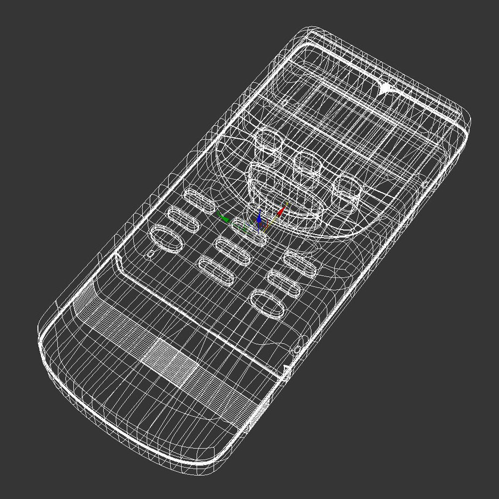 Air Conditioner Remote 3D model | CGTrader