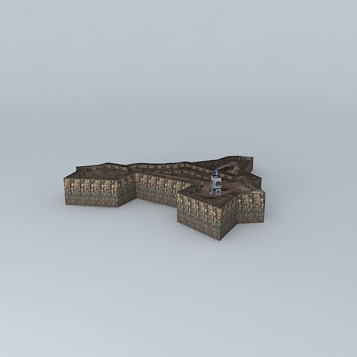Castillo San Felipe del Morro free 3D model | CGTrader