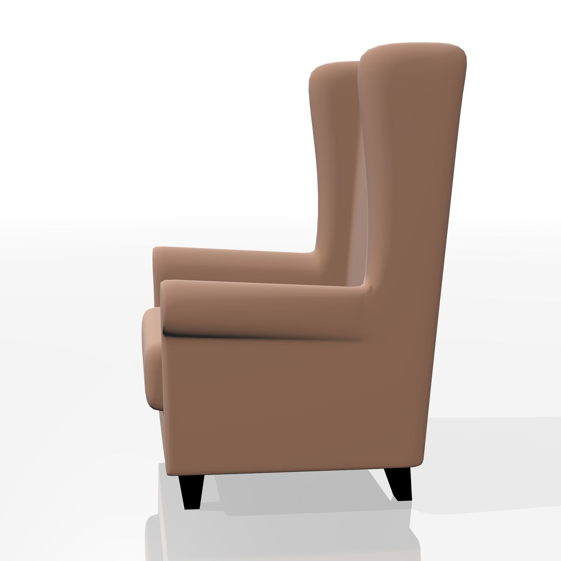 low poly realistic chair armchair 3D model | CGTrader