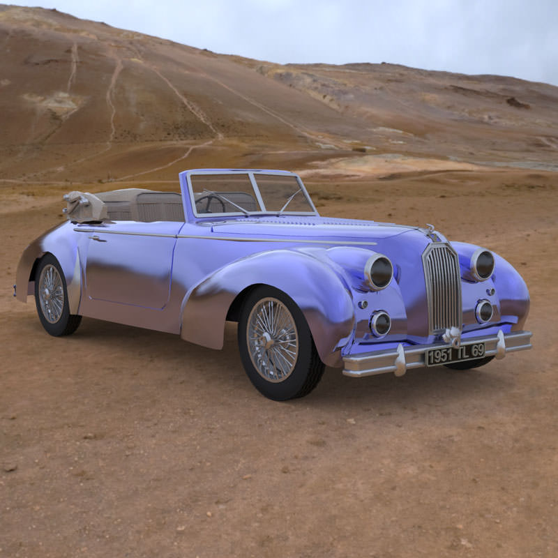 Talbot Lago 3D model | CGTrader