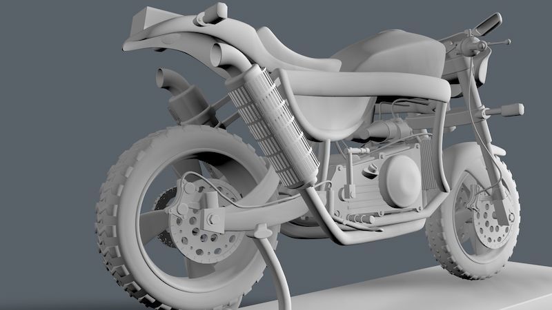 Racing Motorcycle with Beautifully Designed 3D model | CGTrader