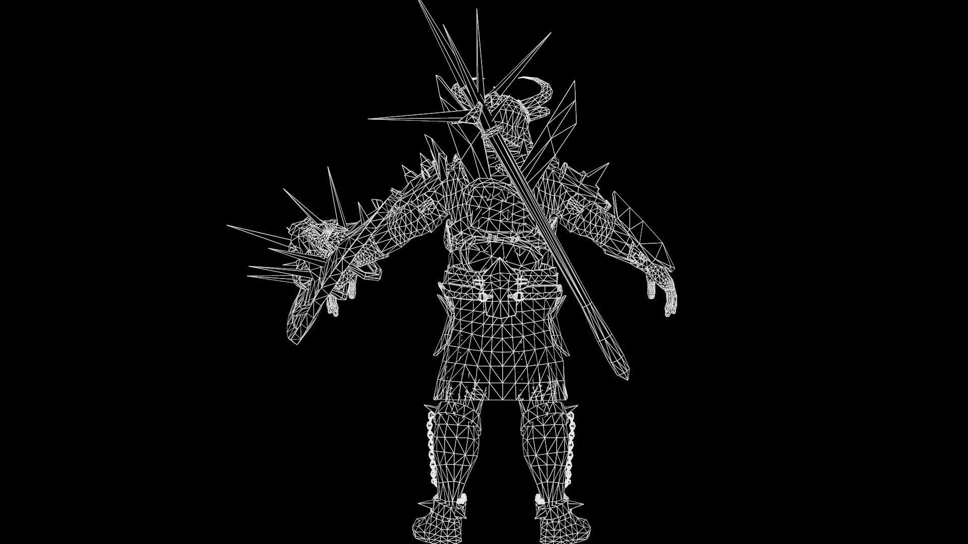 3D model Fat orc VR / AR / low-poly rigged animated | CGTrader