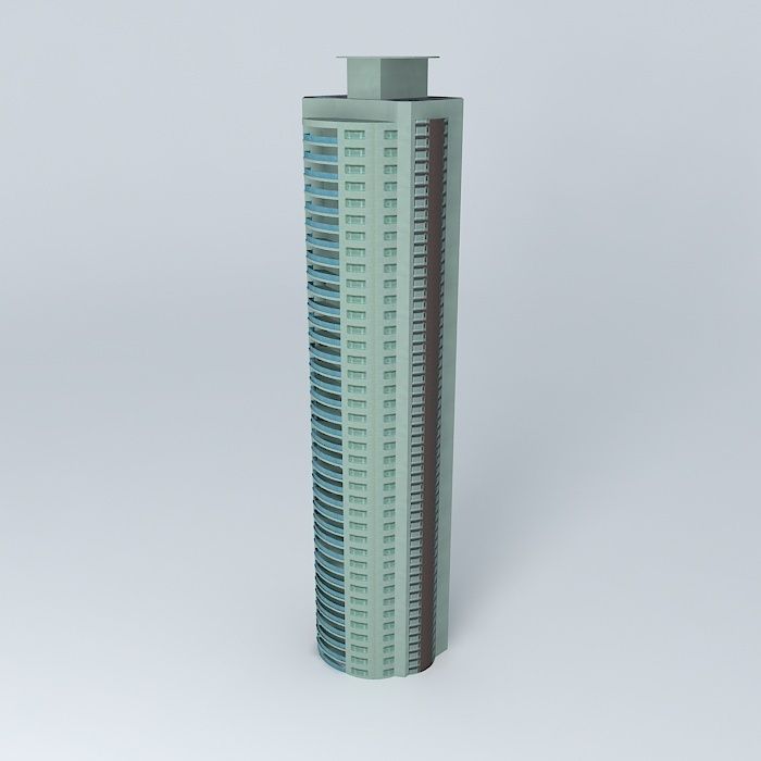 Torre Caney Santo Dominigo free 3D model | CGTrader