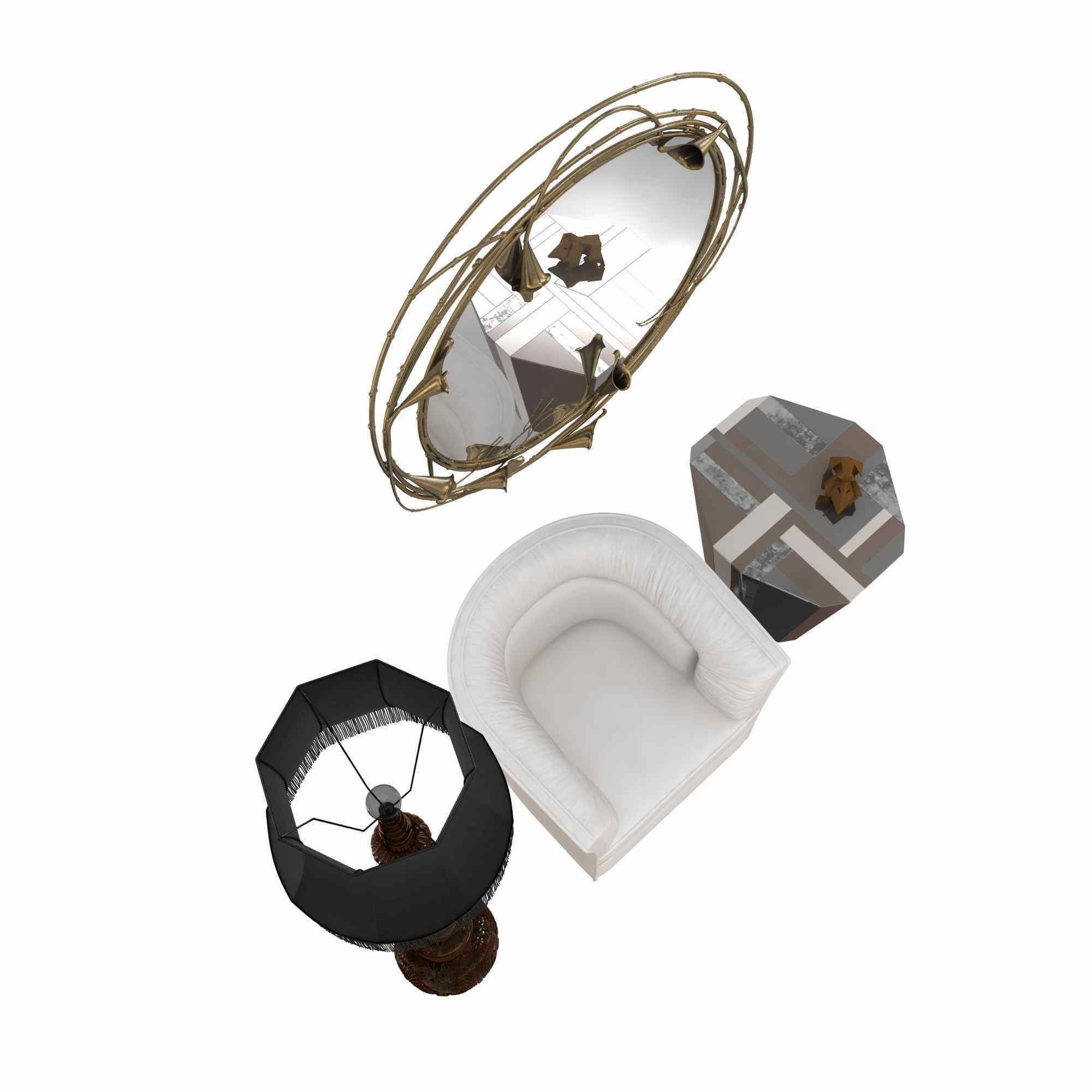 Koket furniture set 3d models 3D model | CGTrader