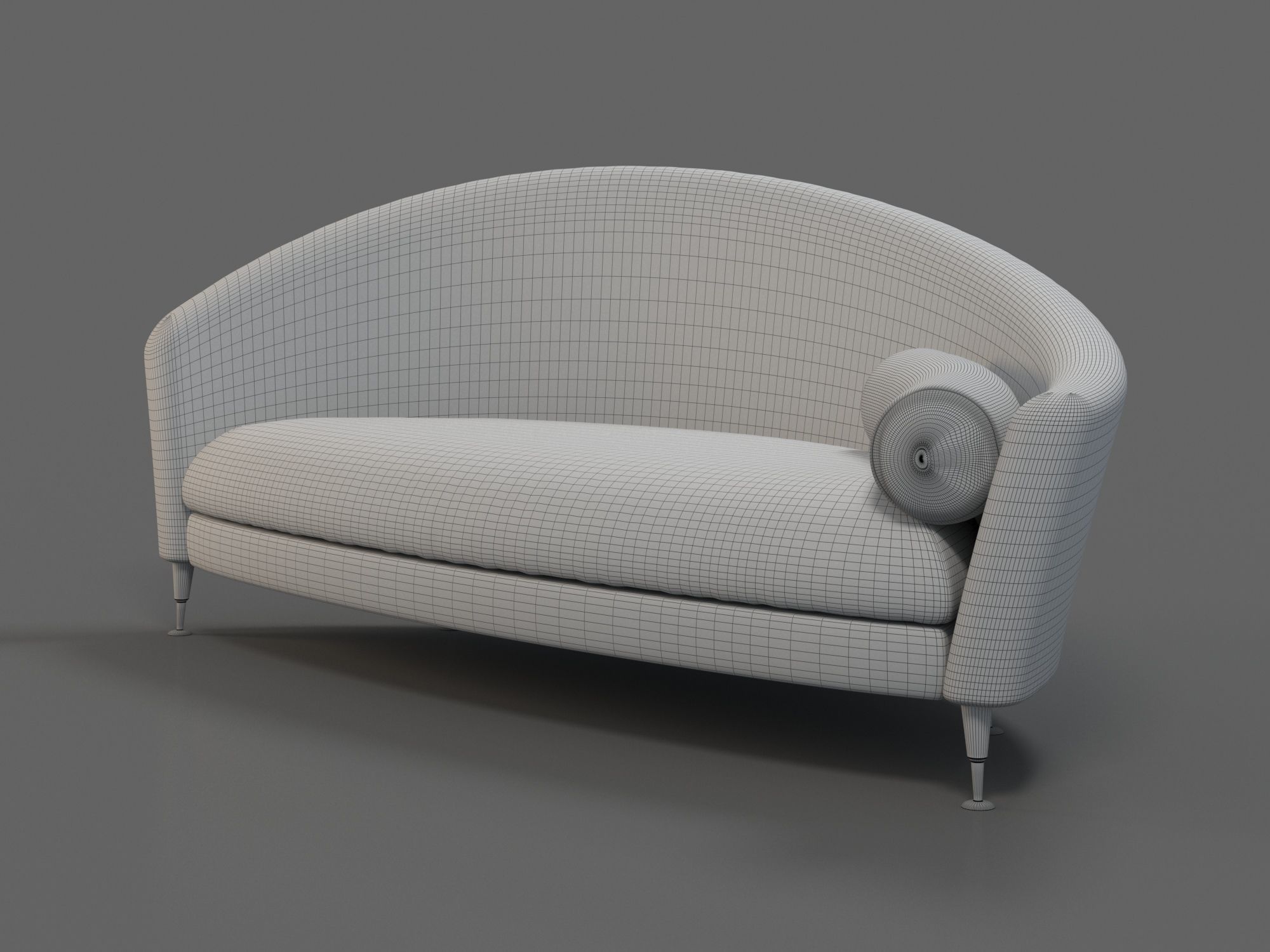A Couch Model sofa with cushion 3D model | CGTrader