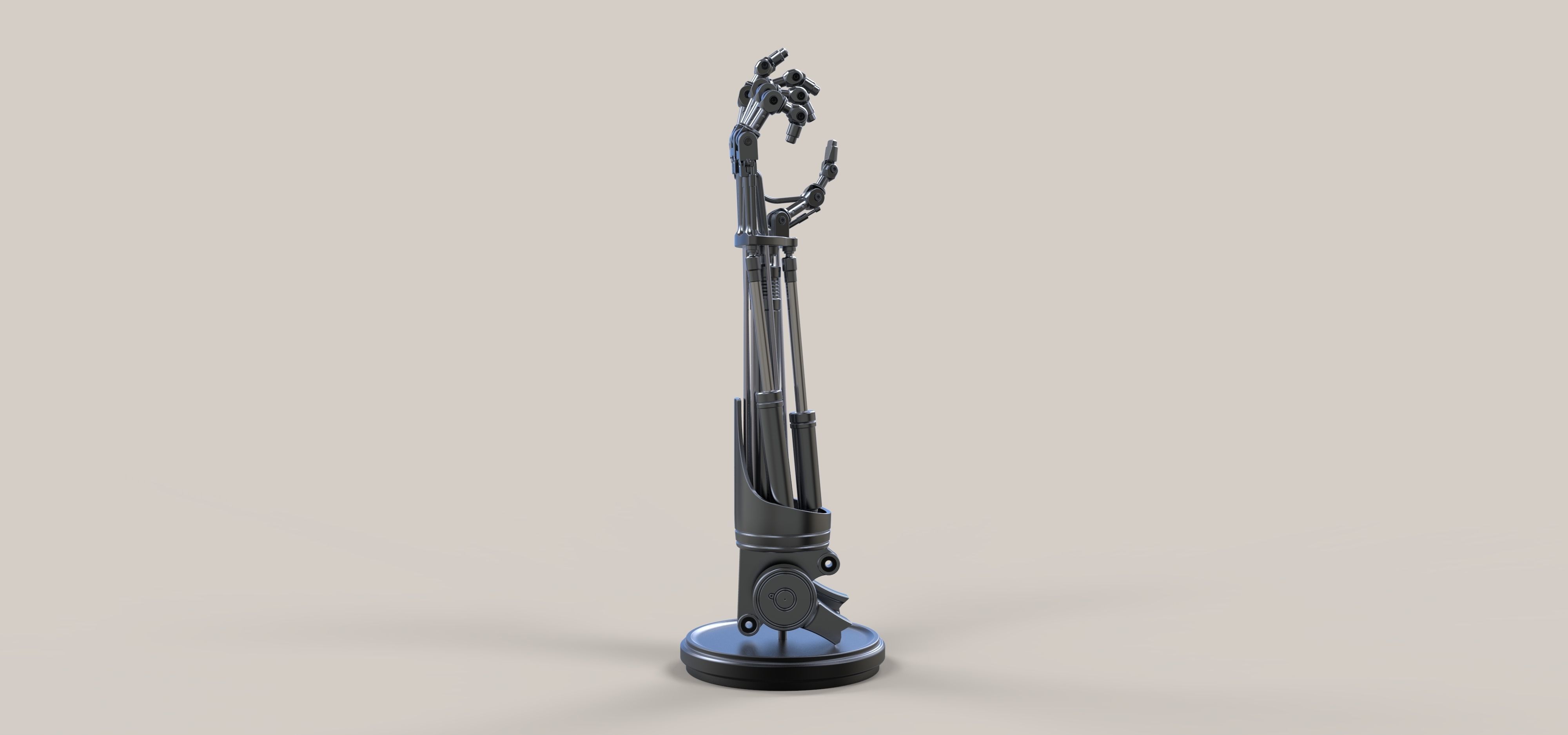 Arm of Terminator T800 3D model | CGTrader