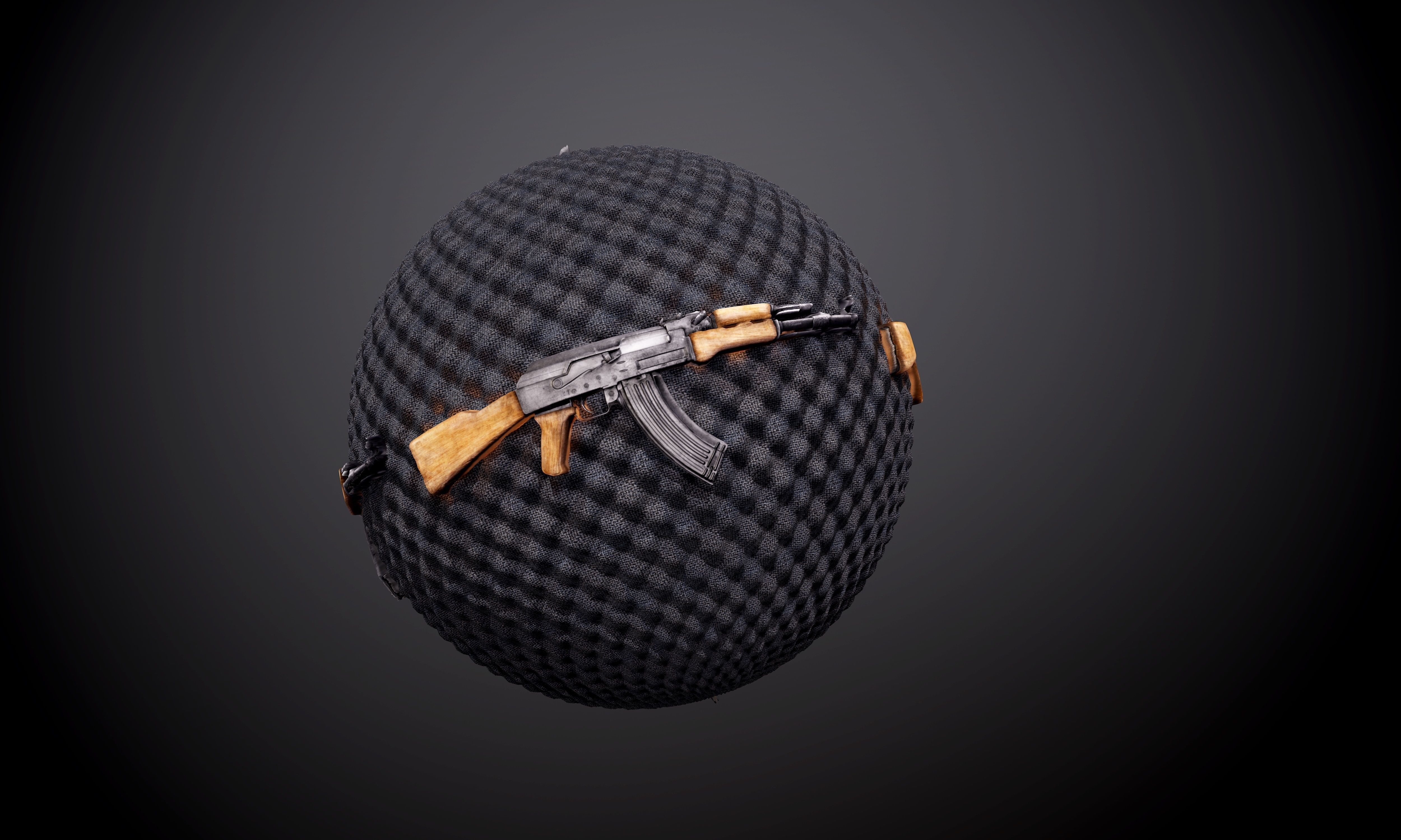 AK47 Rifle Weapon Case Seamless PBR Texture Texture | CGTrader
