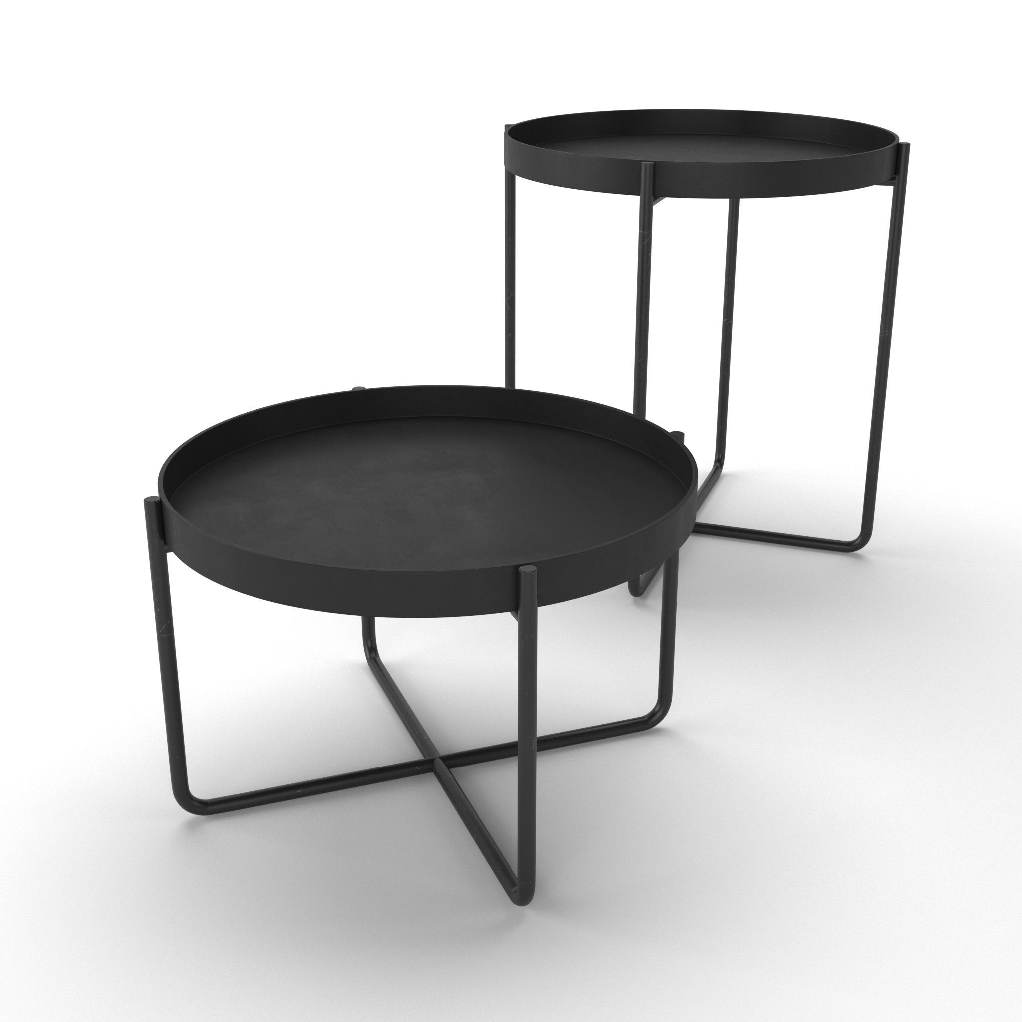 Two modern tables 3D model | CGTrader