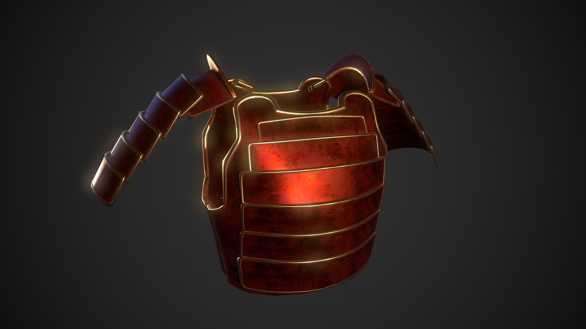 Samurai armor Smart Material Texture | CGTrader