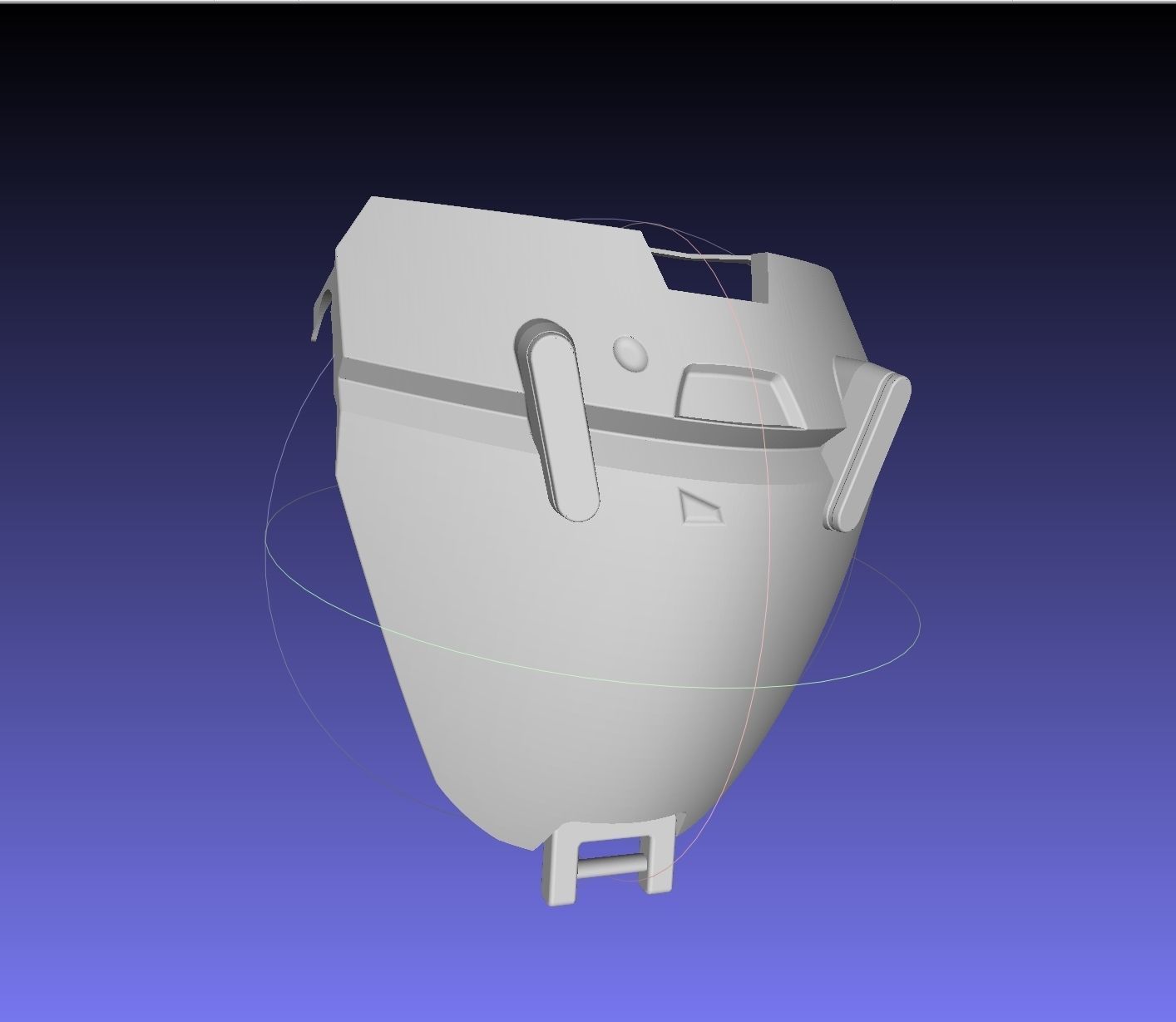 Overwatch Brigitte Chest Armor Pieces 3D model 3D printable | CGTrader