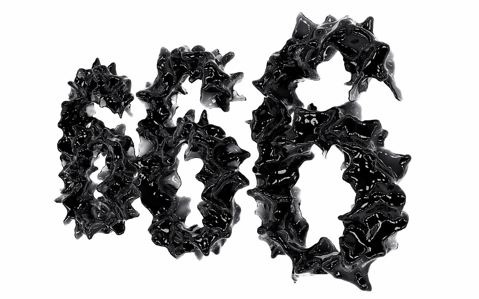 666 Splash 3D model | CGTrader