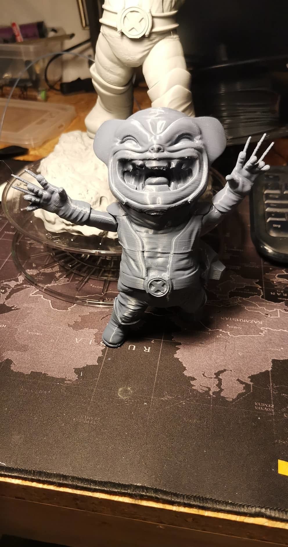 wolverine colossus chibi 3D model 3D printable | CGTrader