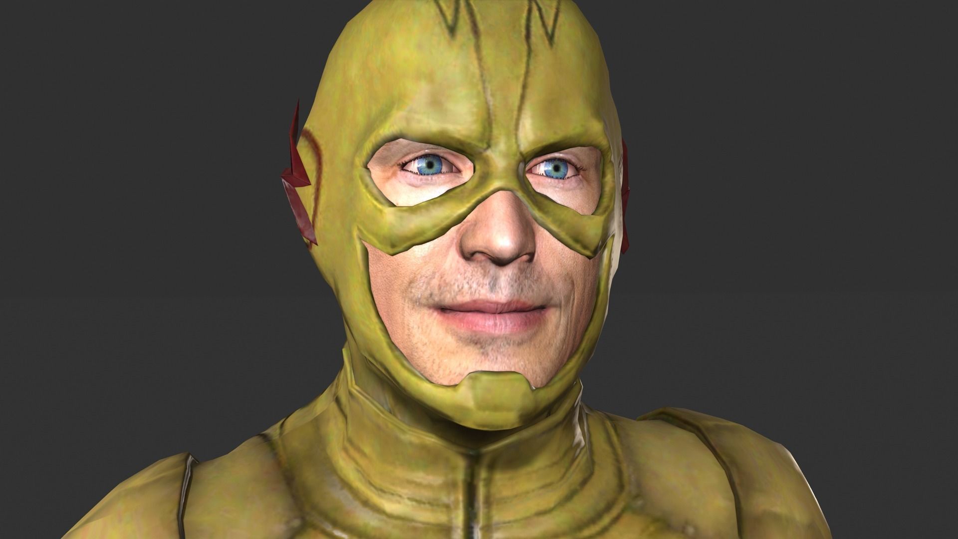 Reverse Flash - CW series 3D model rigged | CGTrader