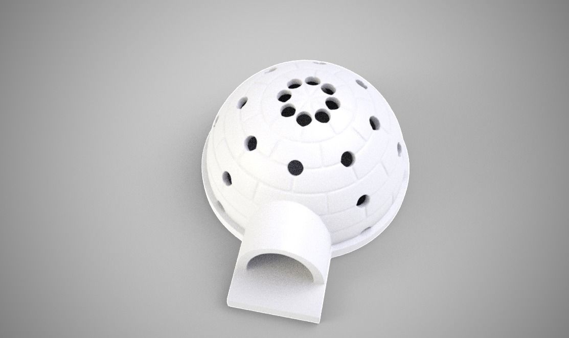 Igloo Pen Holder 3D model 3D printable | CGTrader