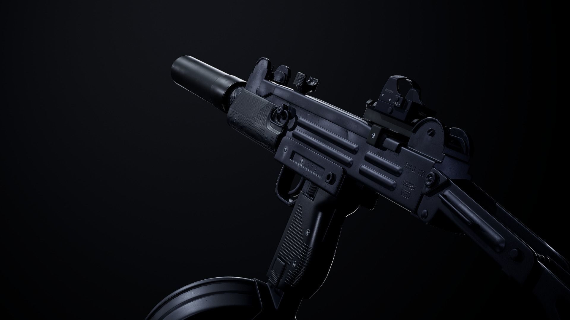 3D model Uzi SMG PBR VR / AR / low-poly | CGTrader