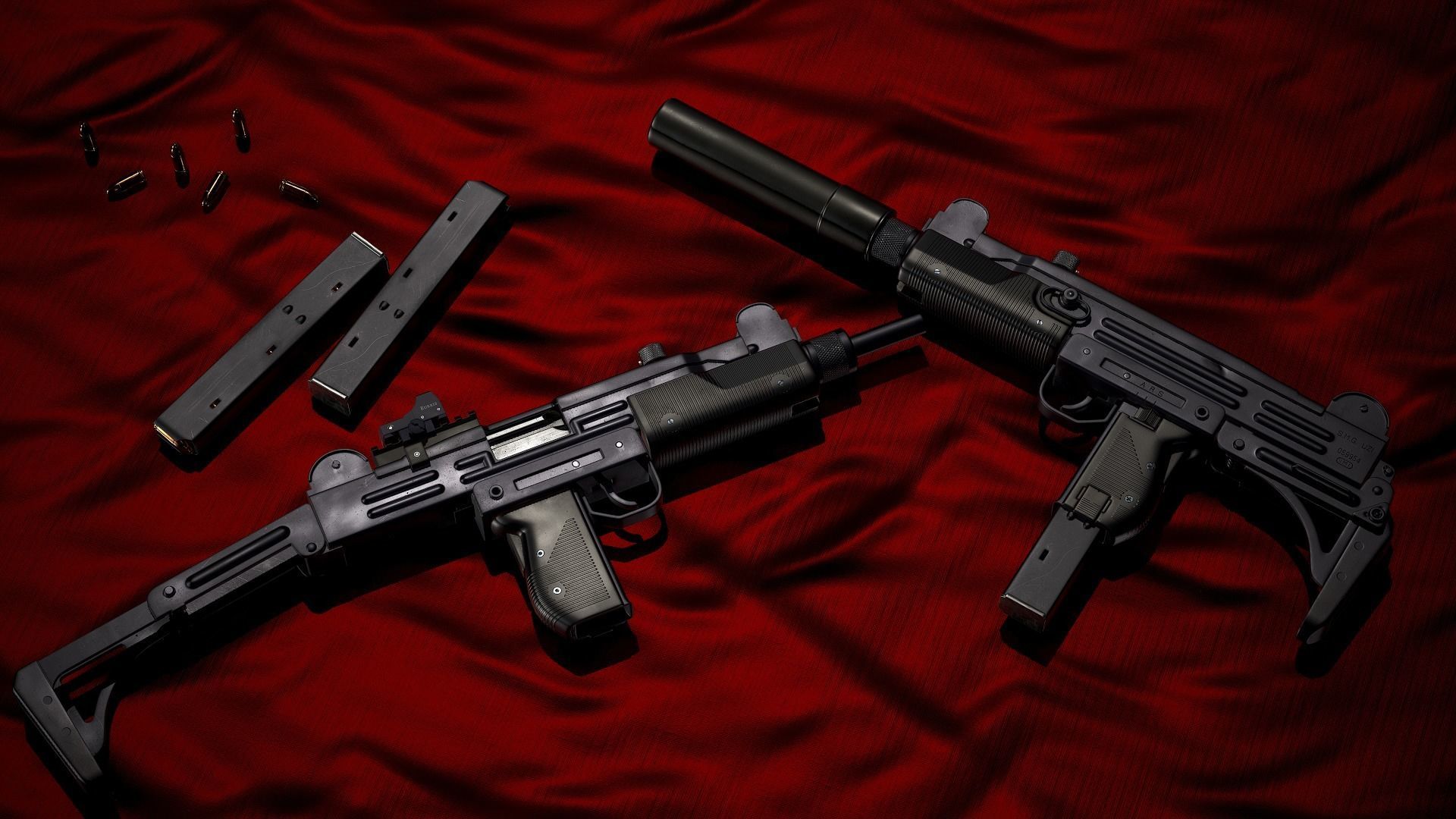 3D model Uzi SMG PBR VR / AR / low-poly | CGTrader