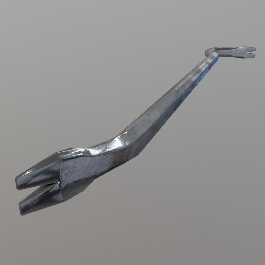 CC0 - Crowbar metal tool free VR / AR / low-poly 3D model | CGTrader