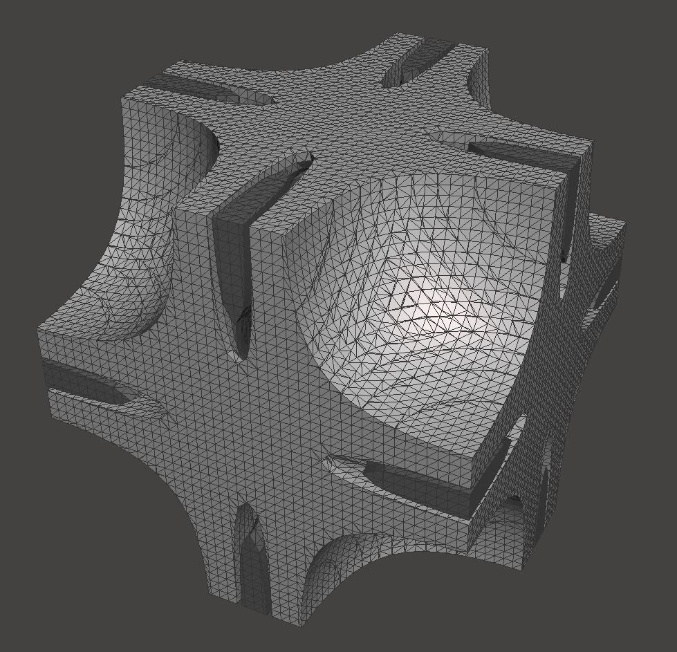 Space Cube 3D model 3D printable | CGTrader