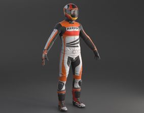 Motorcycle rider 3D Models | CGTrader