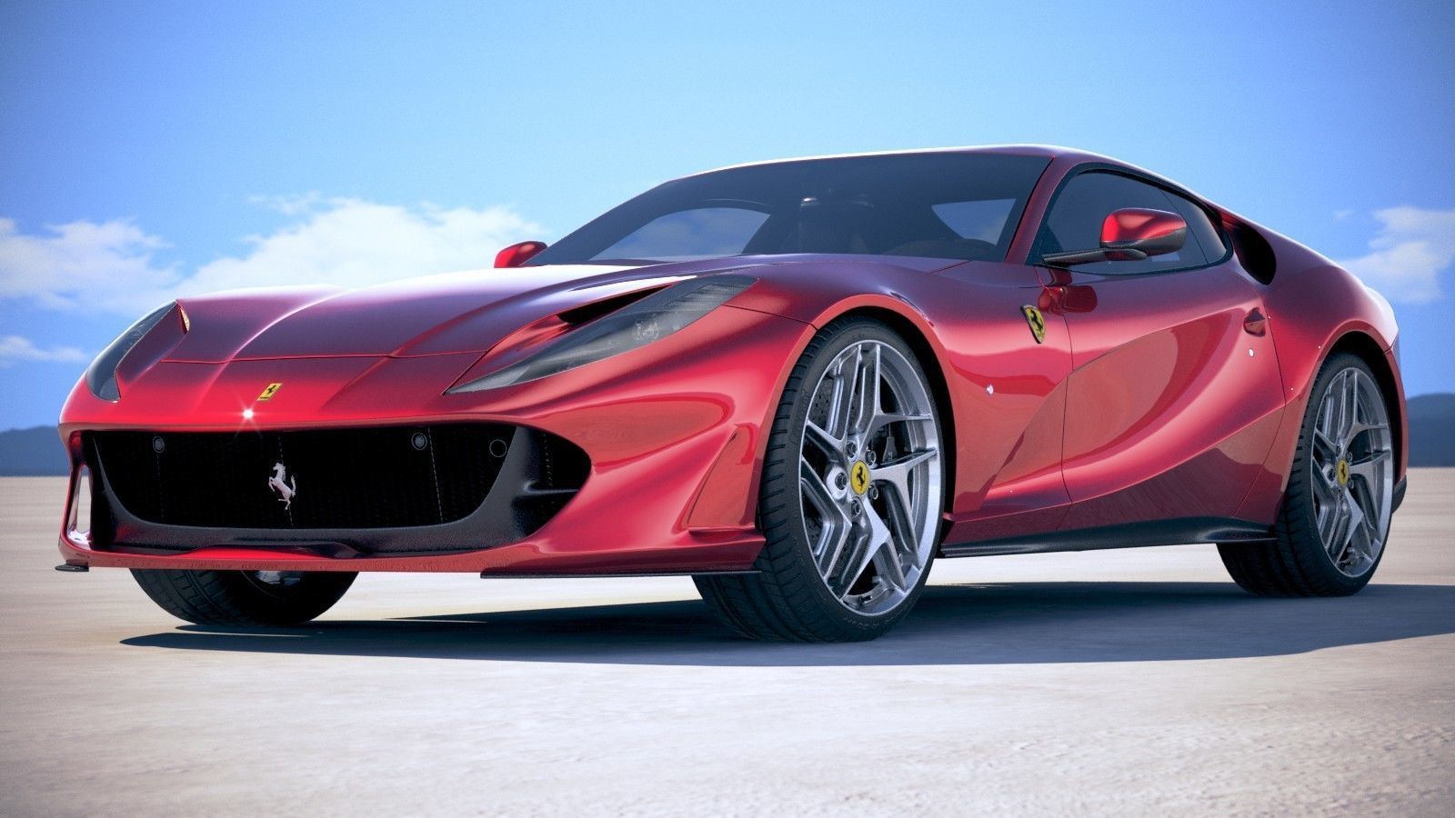 Ferrari 812 Superfast 2018 3D model | CGTrader