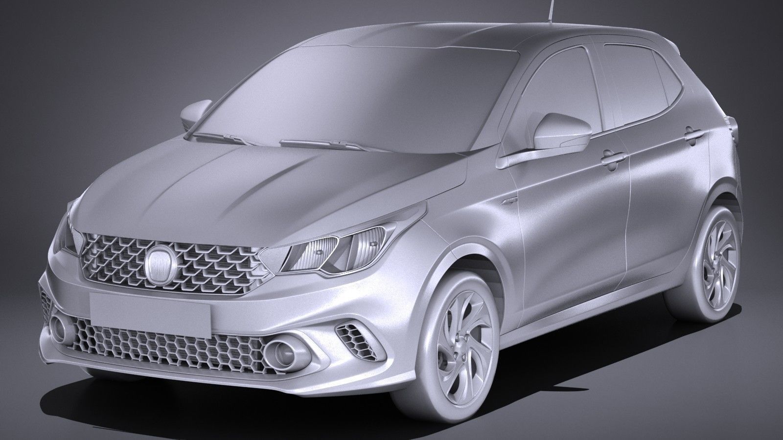 Fiat Argo 2018 3D model | CGTrader