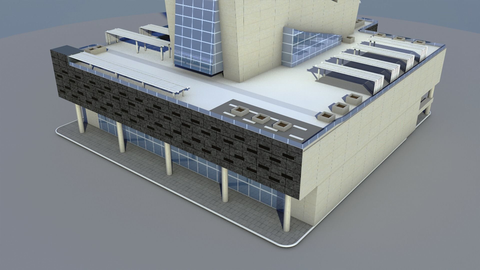 Iris Bay Dubai 3D model | CGTrader