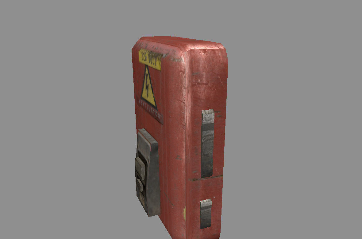 fuse box free VR / AR / low-poly 3D model | CGTrader