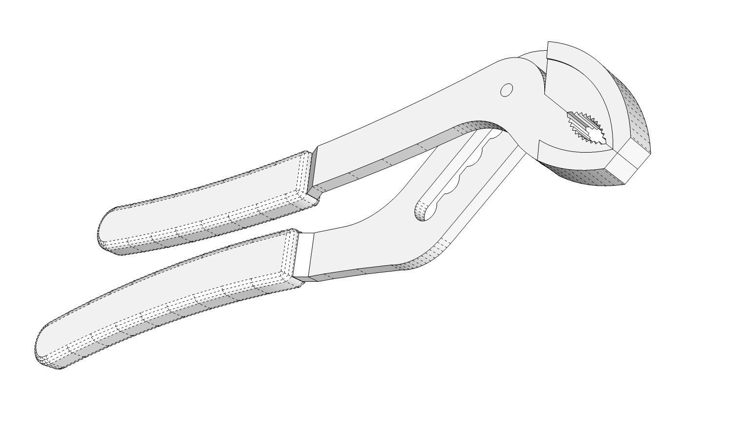 Plier pliers 3D model | CGTrader