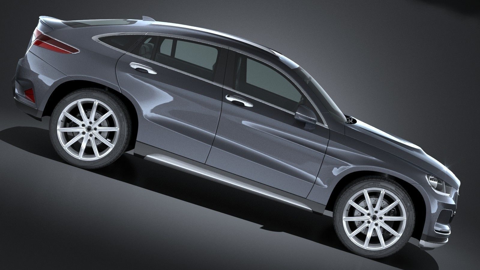 Generic SUV Coupe Luxury 2017 3D model | CGTrader