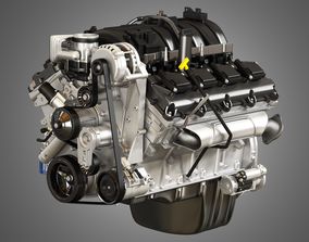 Truck engine 3D Models | CGTrader