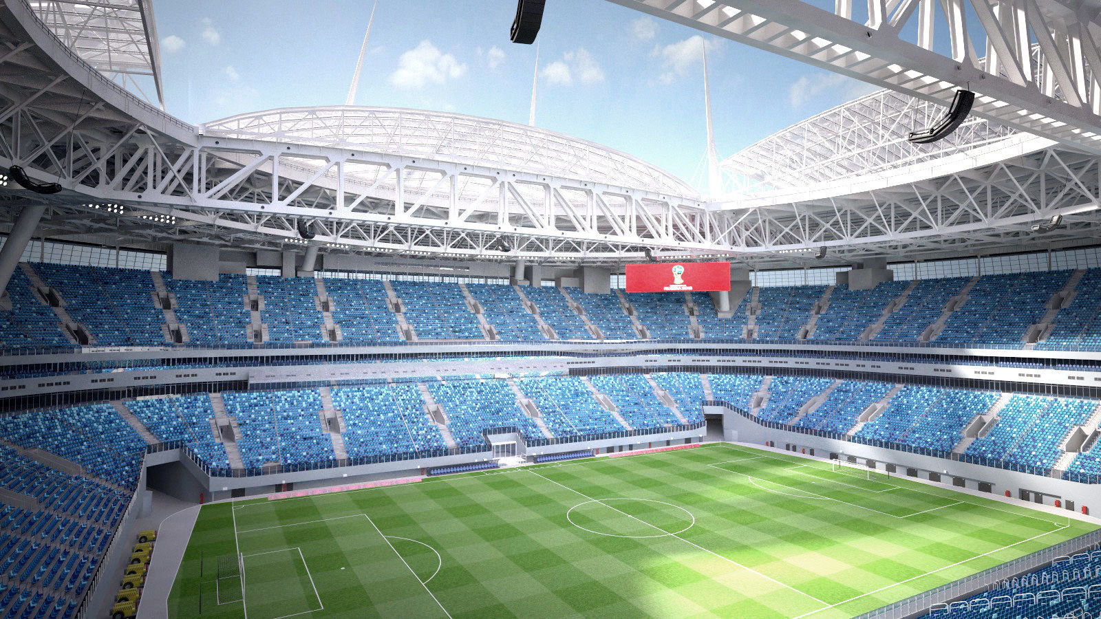 Krestovsky Stadium Zenit Arena 3D model | CGTrader