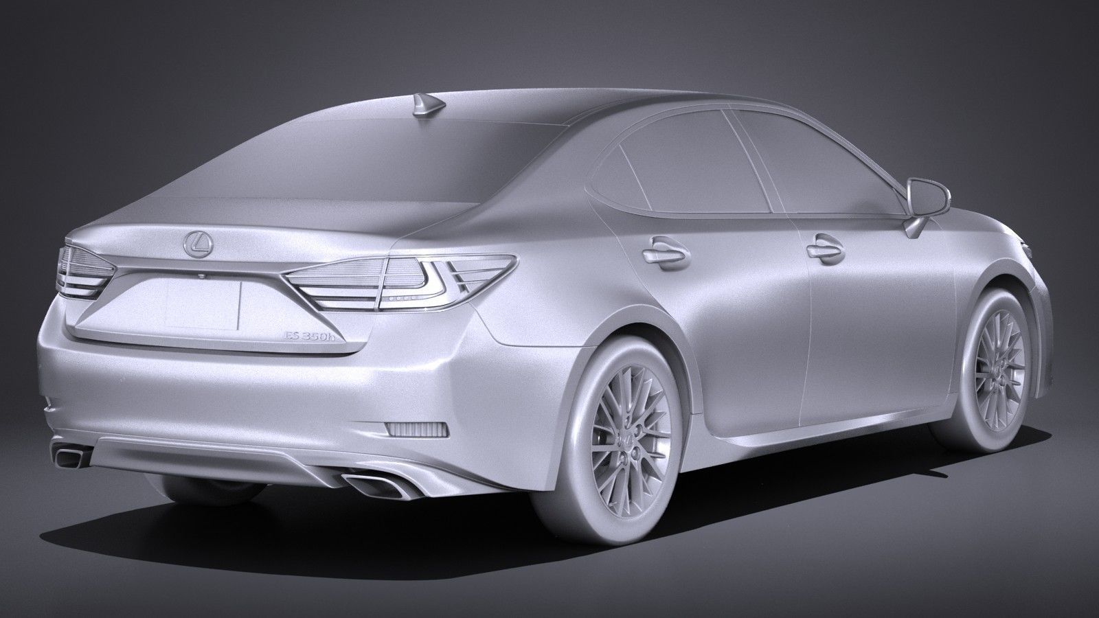 Lexus ES300h 2017 3D model | CGTrader
