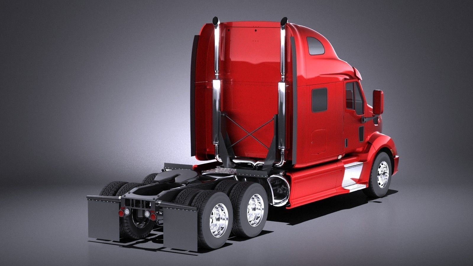 Peterbilt 587 2017 VRAY 3D model | CGTrader
