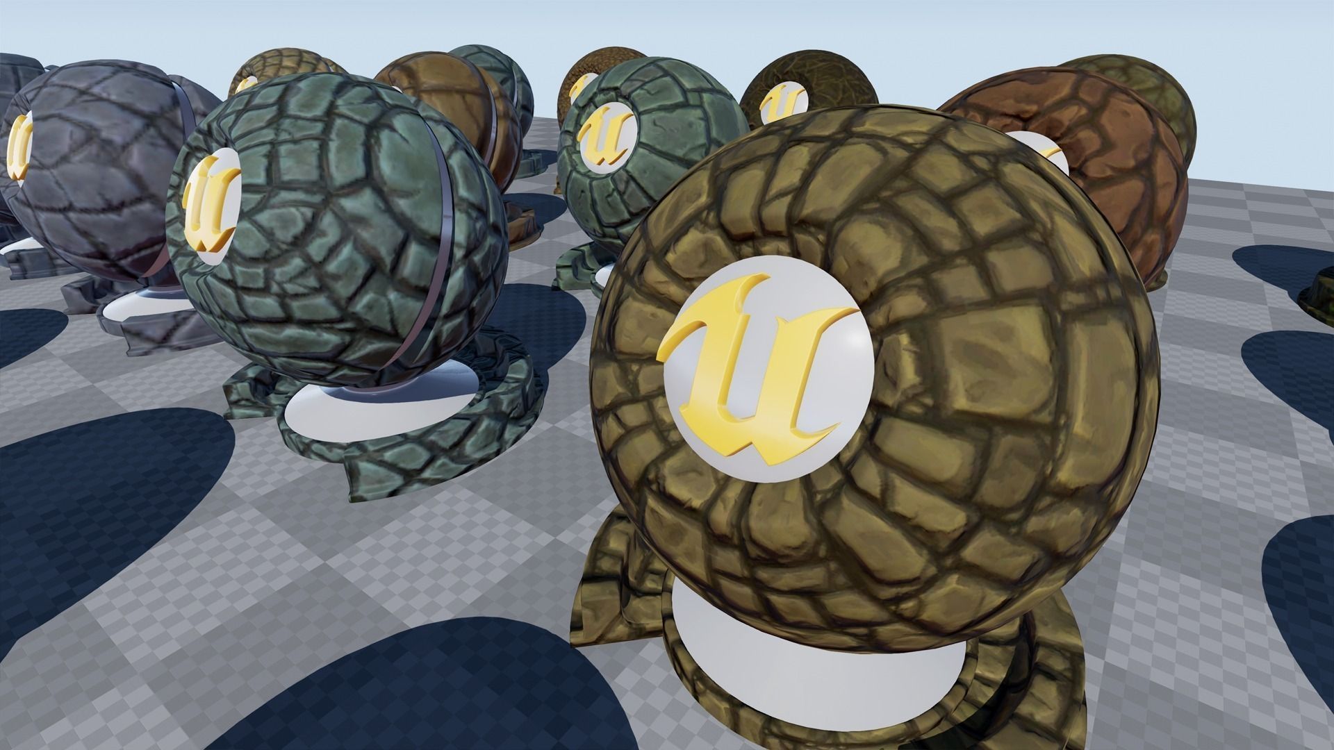 Hand-painted Textures Pack 3D model | CGTrader