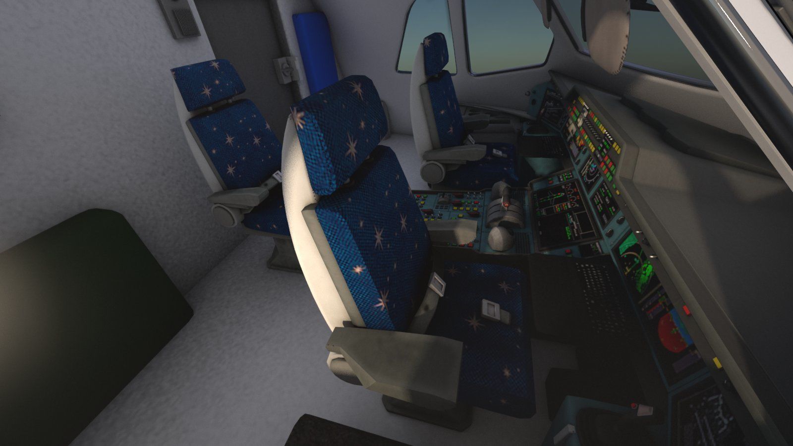 Airbus A380 with interior 3D model | CGTrader