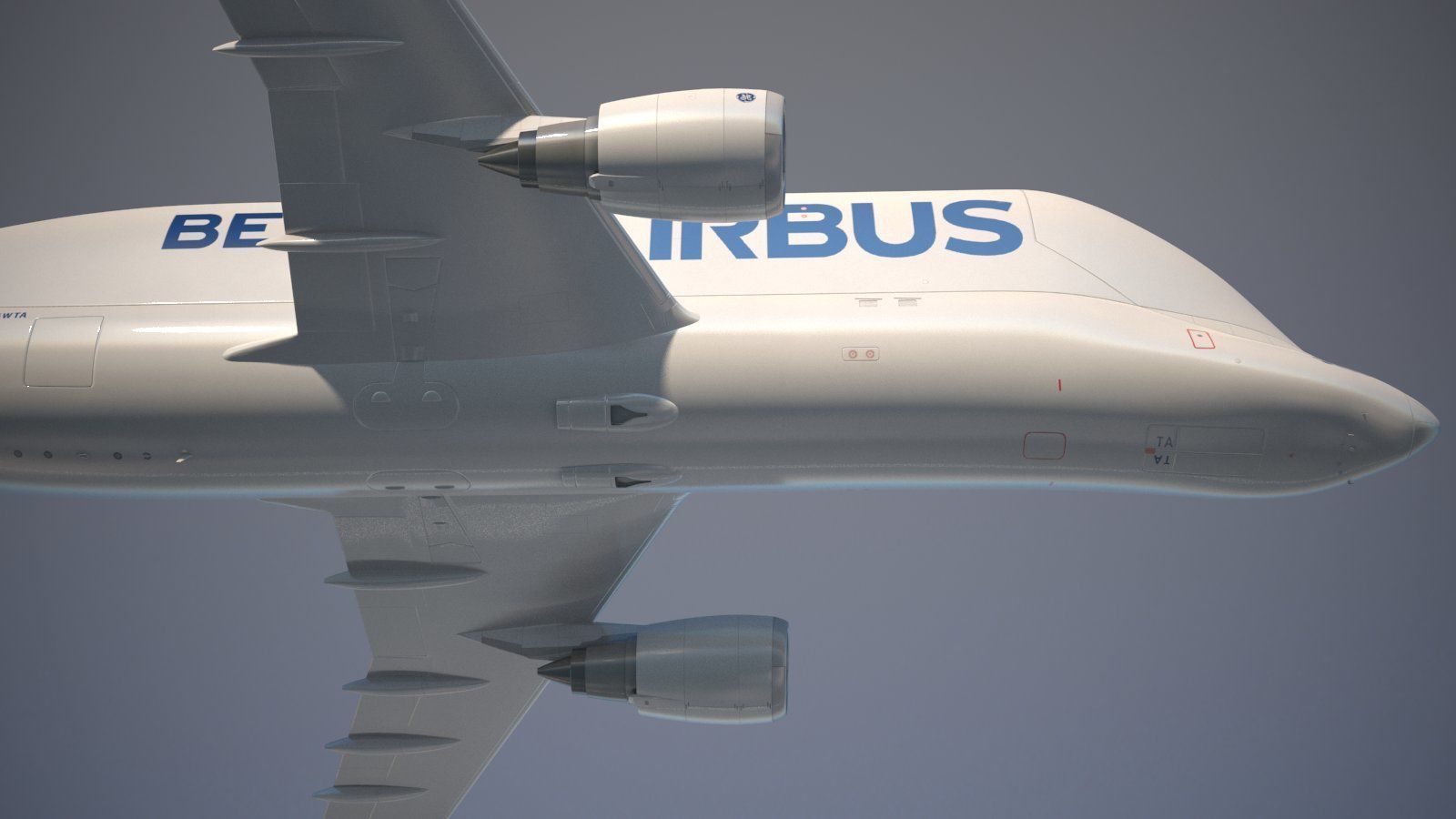 Airbus Beluga XL 3D model | CGTrader