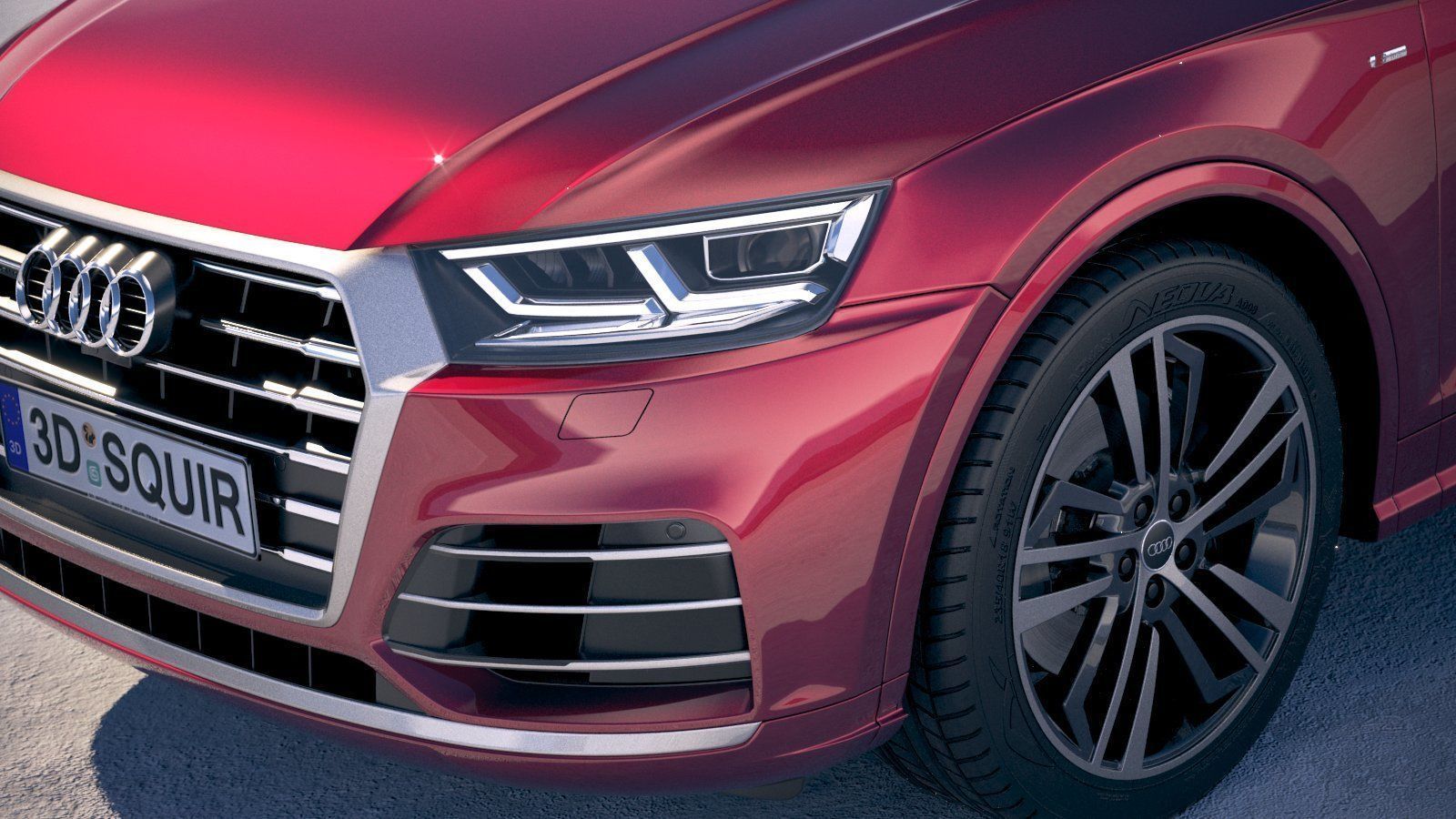 Audi Q5L 2019 3D model | CGTrader