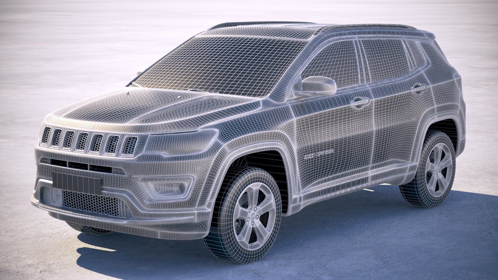 Jeep Compass 2018 3D model | CGTrader