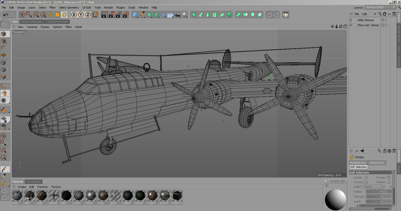 Nakajima G5N2 Shinzan - aka Liz 3D model | CGTrader