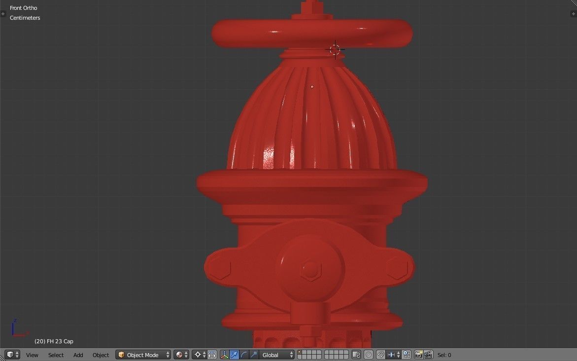 Fire Hydrant 23 - Vintage Victorian Age Fireplug 3D model | CGTrader