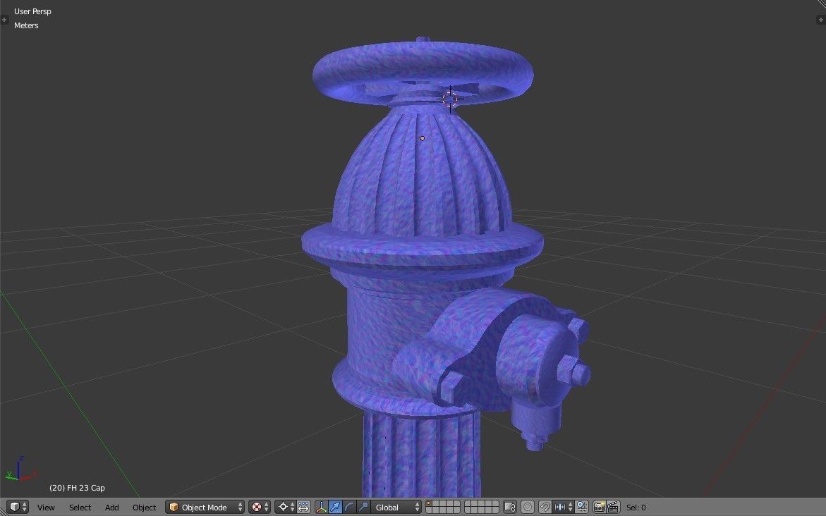 Fire Hydrant 23 - Vintage Victorian Age Fireplug 3D model | CGTrader