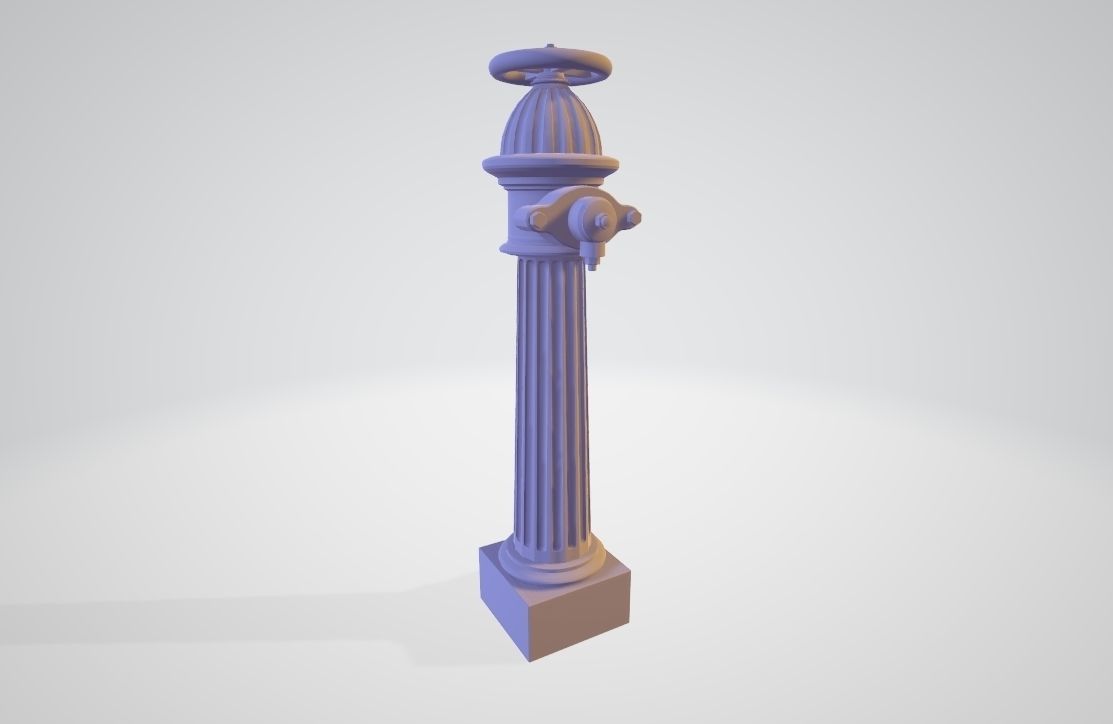 Fire Hydrant 23 - Vintage Victorian Age Fireplug 3D model | CGTrader