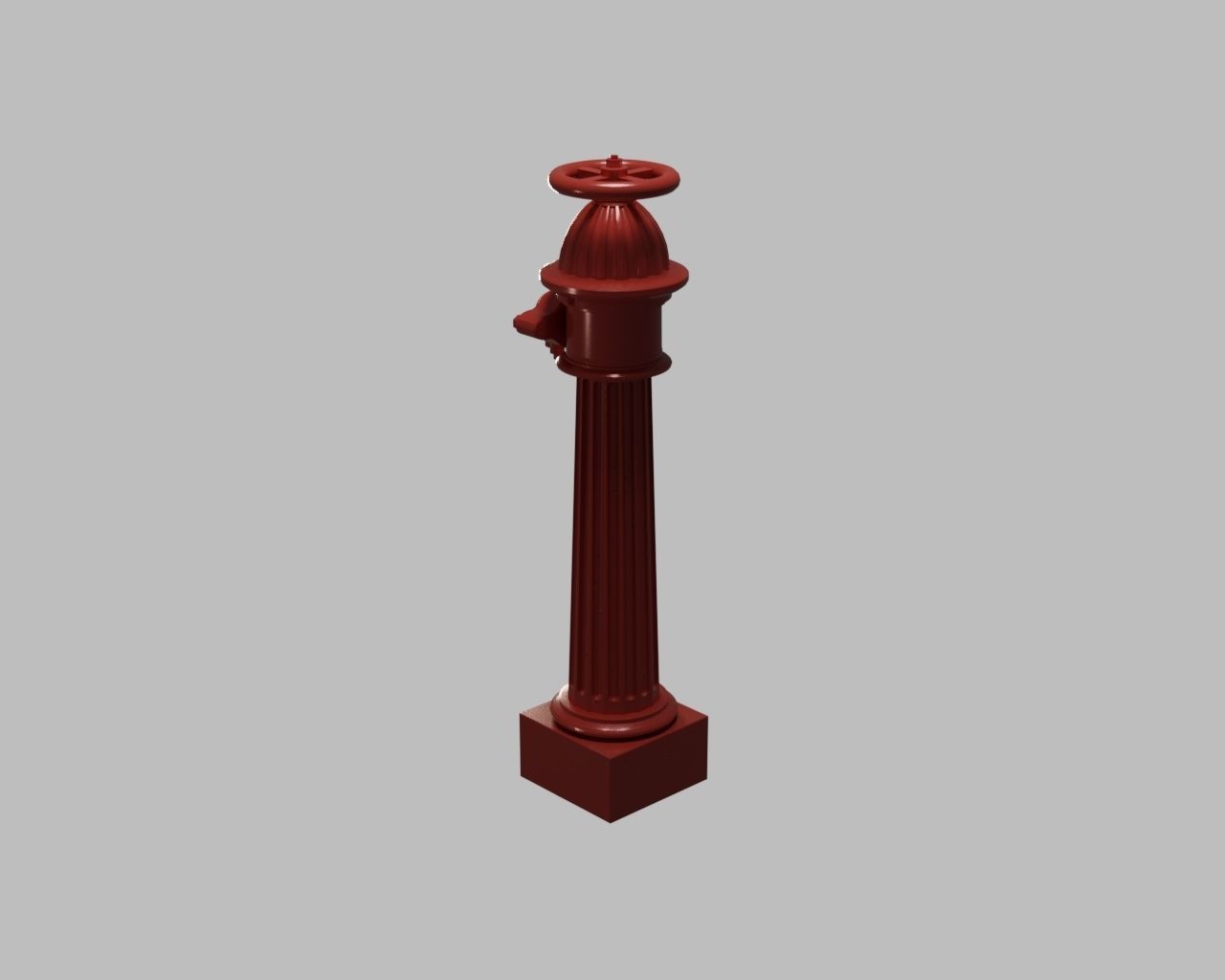 Fire Hydrant 23 - Vintage Victorian Age Fireplug 3D model | CGTrader