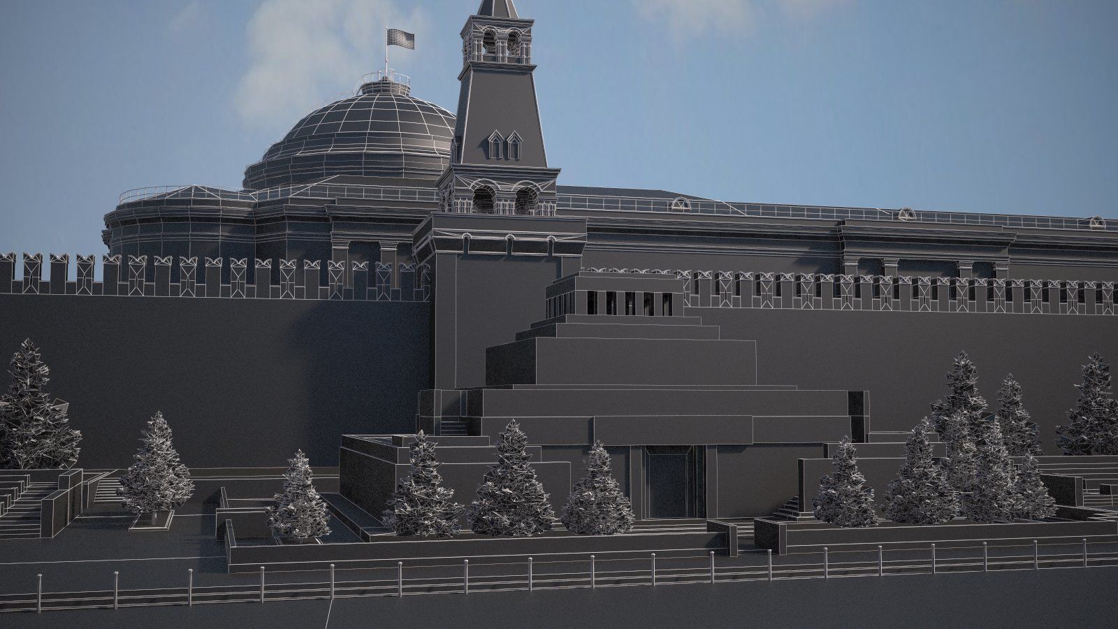 Moscow Red Square Russia 3D model | CGTrader