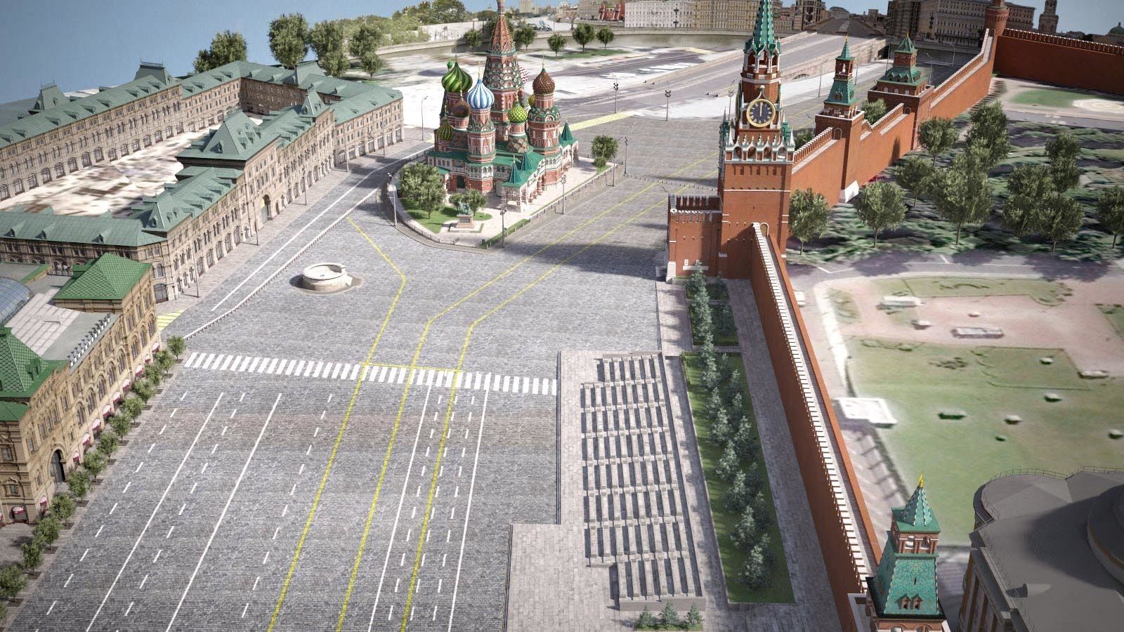Moscow Red Square Russia 3D model | CGTrader