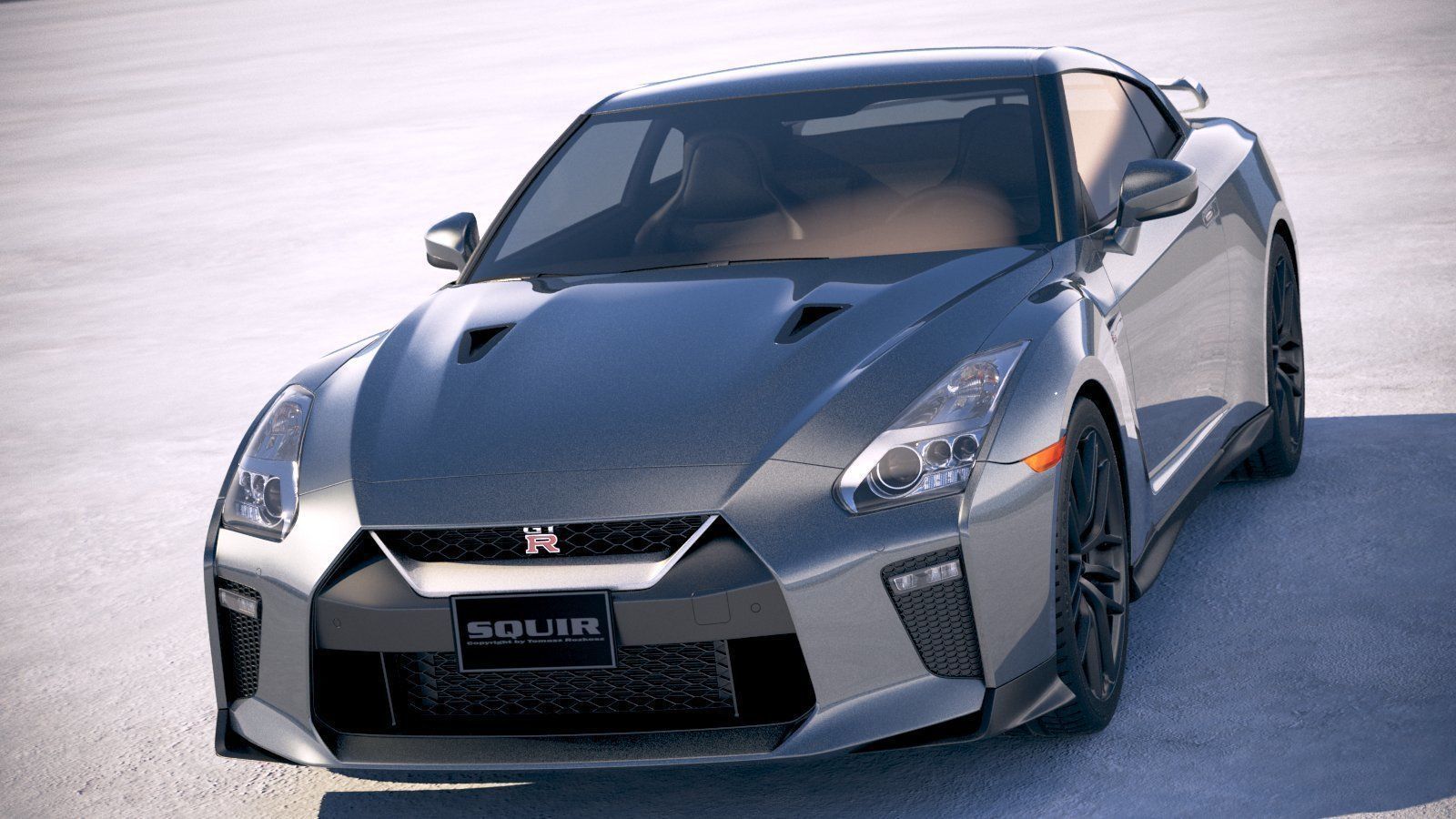Nissan GT-R 2018 3D model | CGTrader