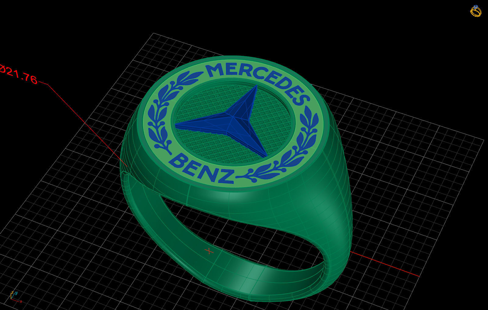 Mercedes-Benz 3D model 3D printable | CGTrader
